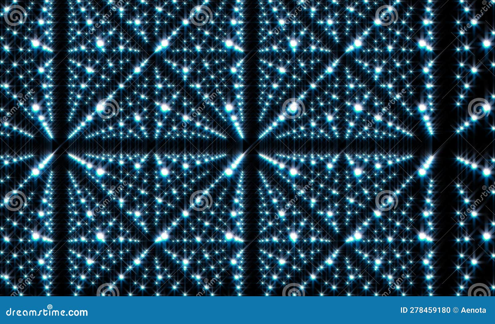 Abstract Infinite Perspective Background Stock Illustration ...