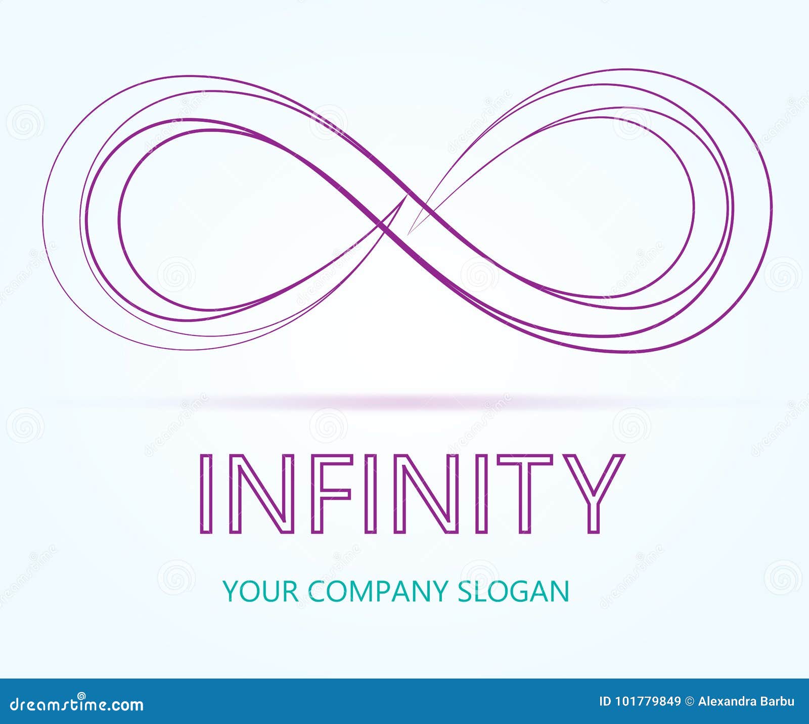 Infinity Logo Business Vector Stock Vector - Illustration of lines ...