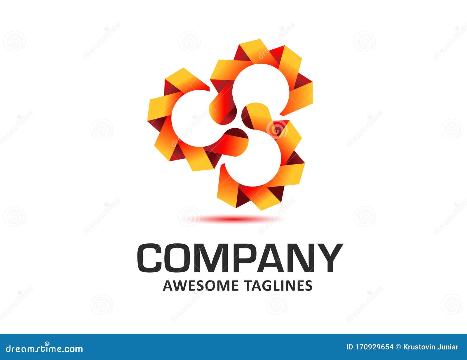 Infinity Loop 3d Technology Business Logo Stock Vector - Illustration ...