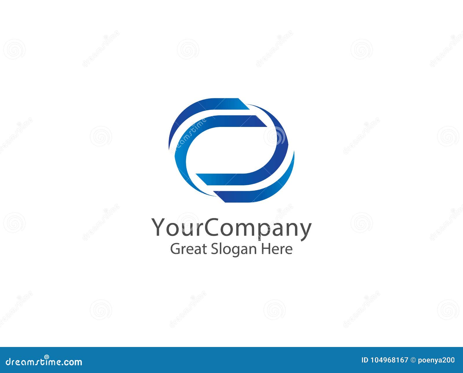 Abstract Infinity Round Circle Logo Icon for Business, Apps, Sof Stock ...