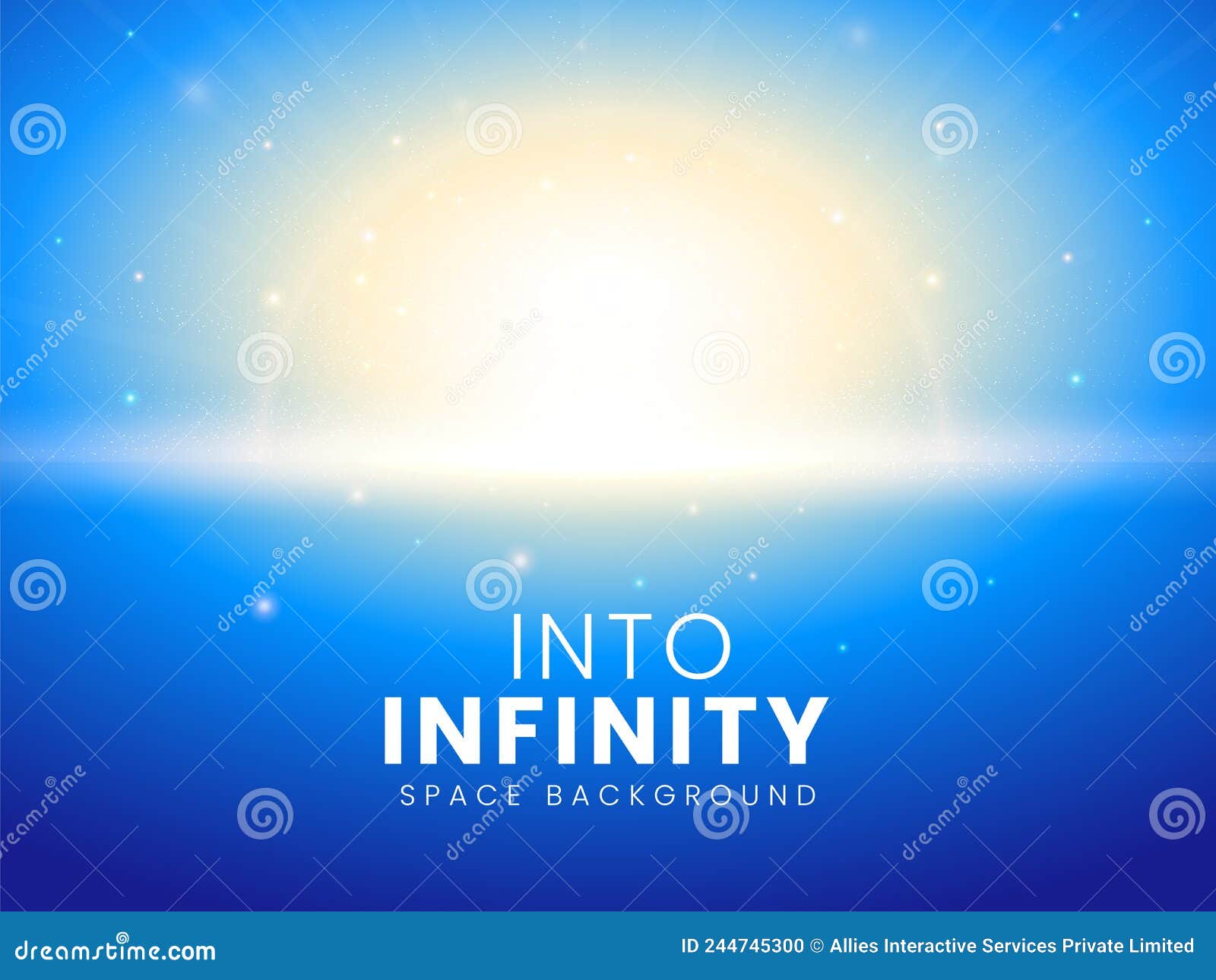 Infinity And Space Speed Motion. Abstract Background Travel Through ...