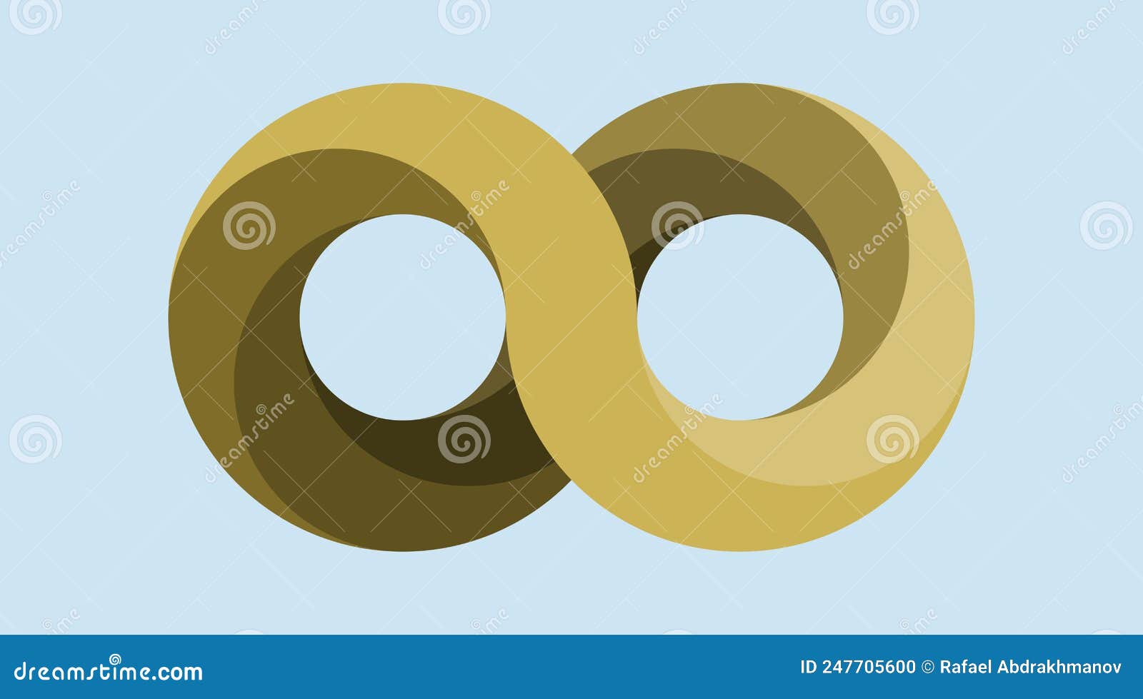 Abstract Infinity Symbol. Infinite Sign Icon in the Shape Form Stock ...