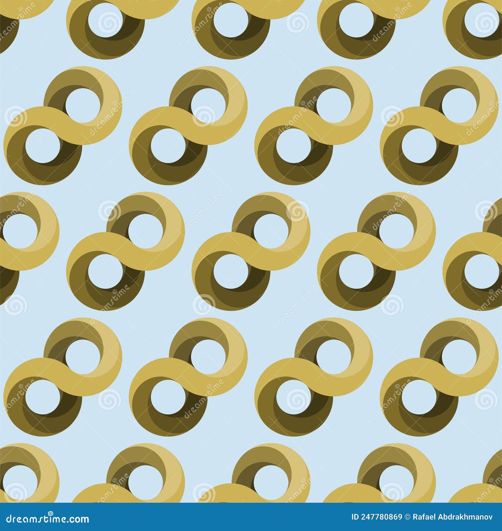 Abstract Infinity Symbol Seamless Pattern. Infinite Sign Icon in the ...