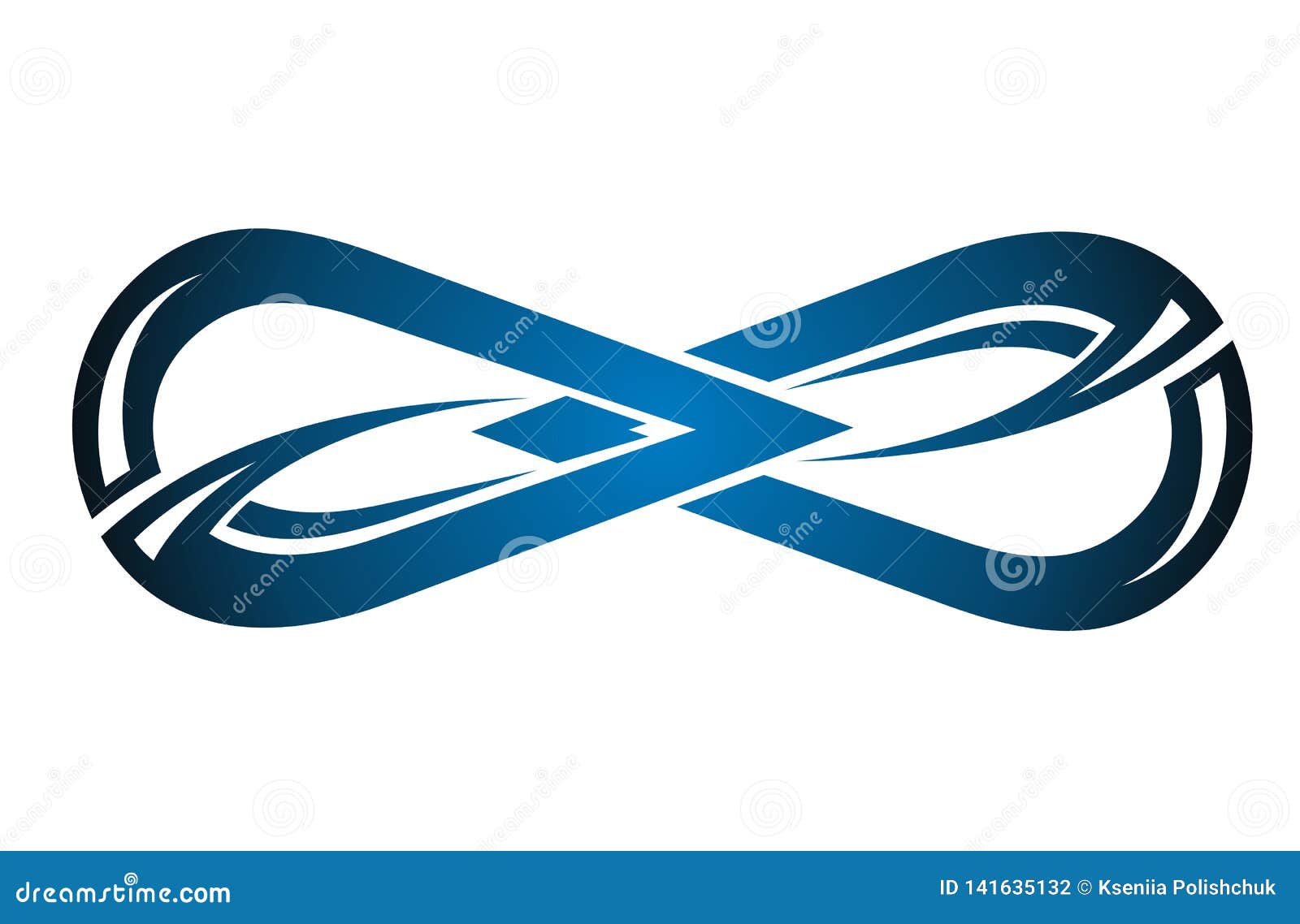 Abstract Infinity Vector Symbol Stock Vector - Illustration of logo ...