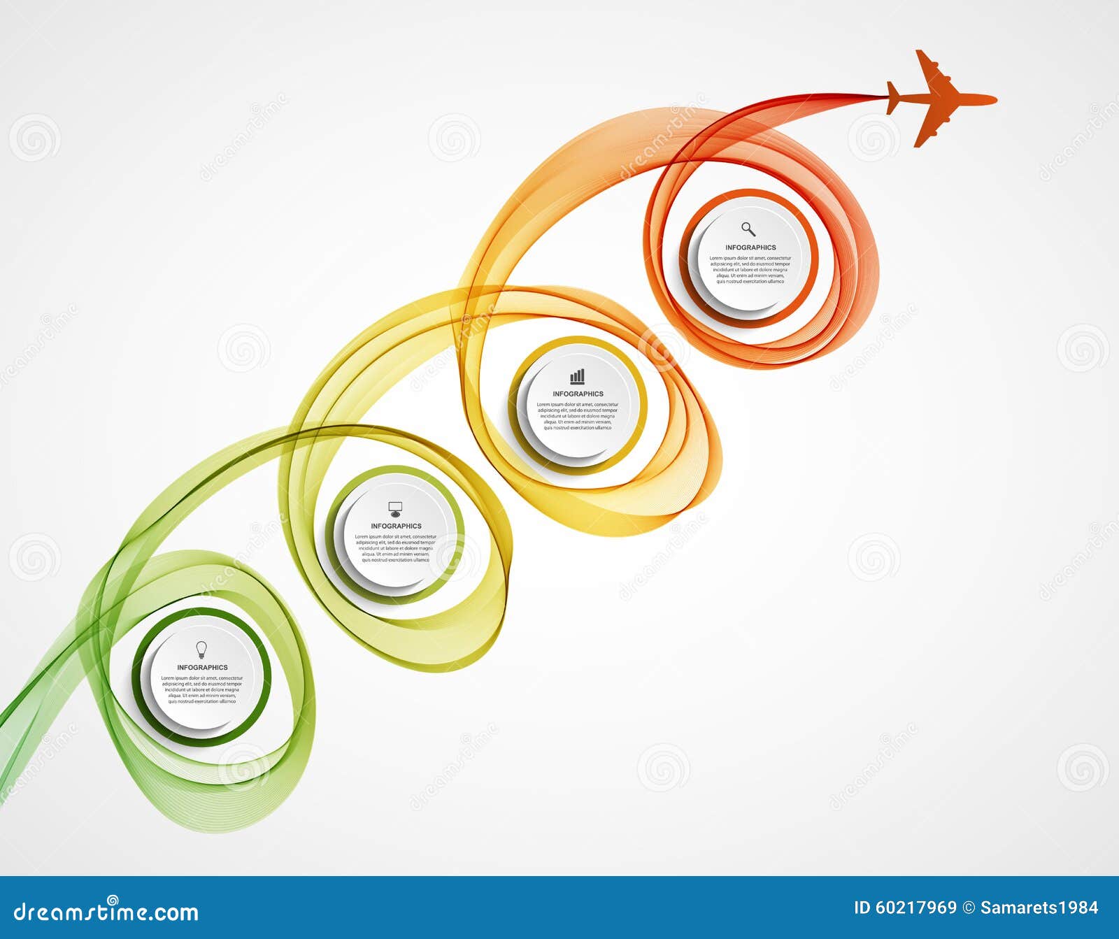 Infographic Airplane Design Vector, Graph Diagram Icon Transport ...