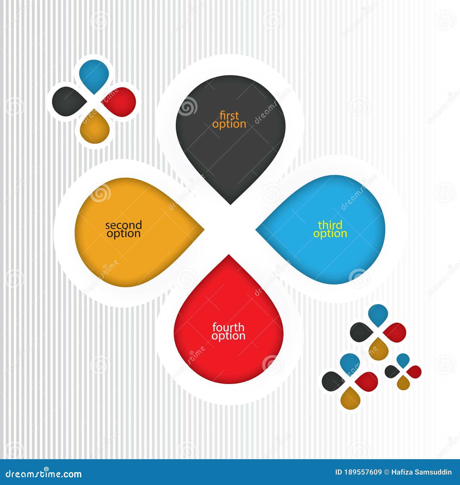 Abstract Infographic Background. Vector Illustration Decorative Design ...