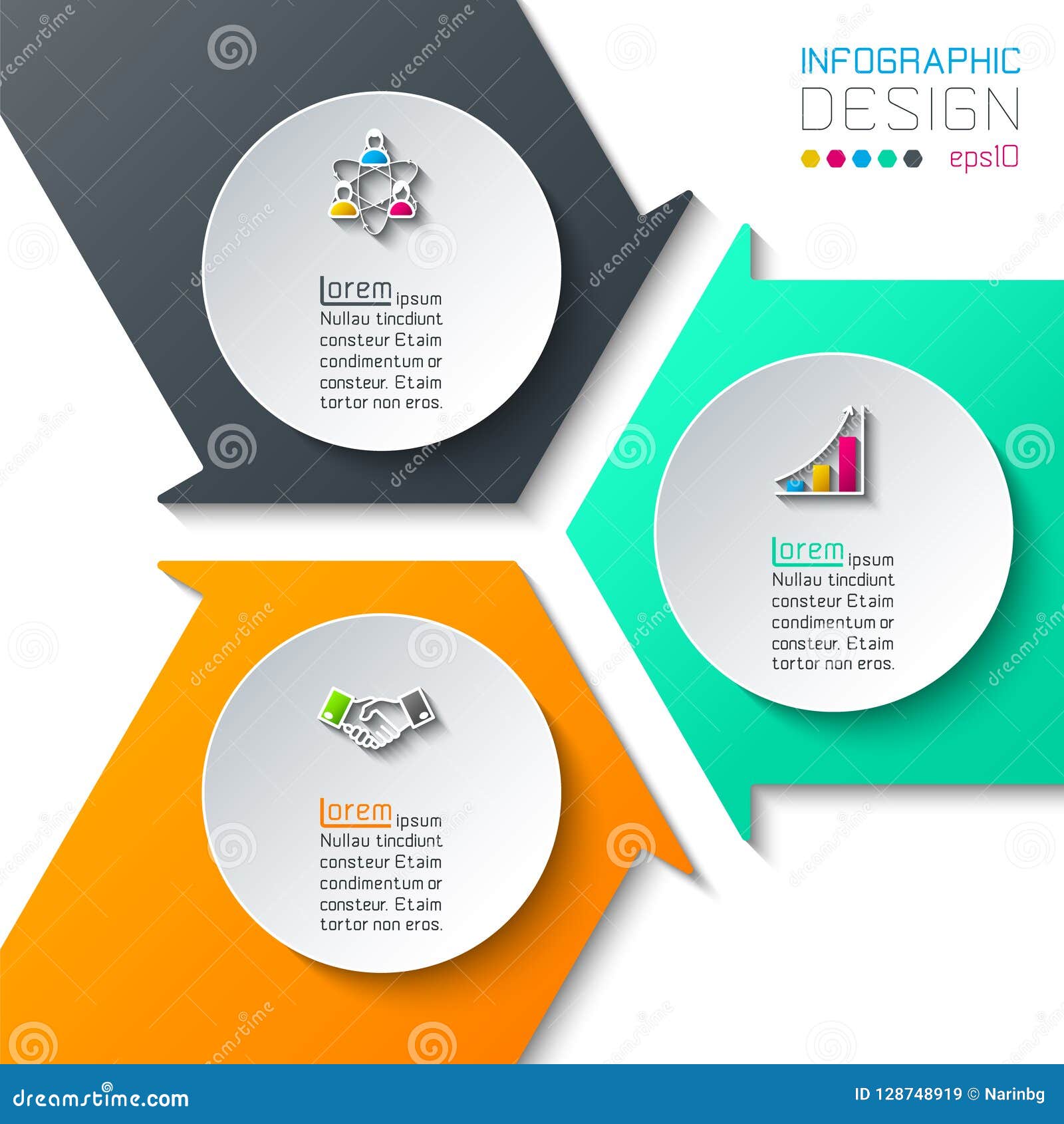 Abstract infographics art. stock vector. Illustration of layout - 128748919
