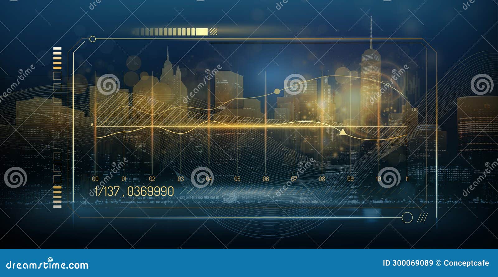 Abstract Infographics of Business Growth and Development. Stock Image ...