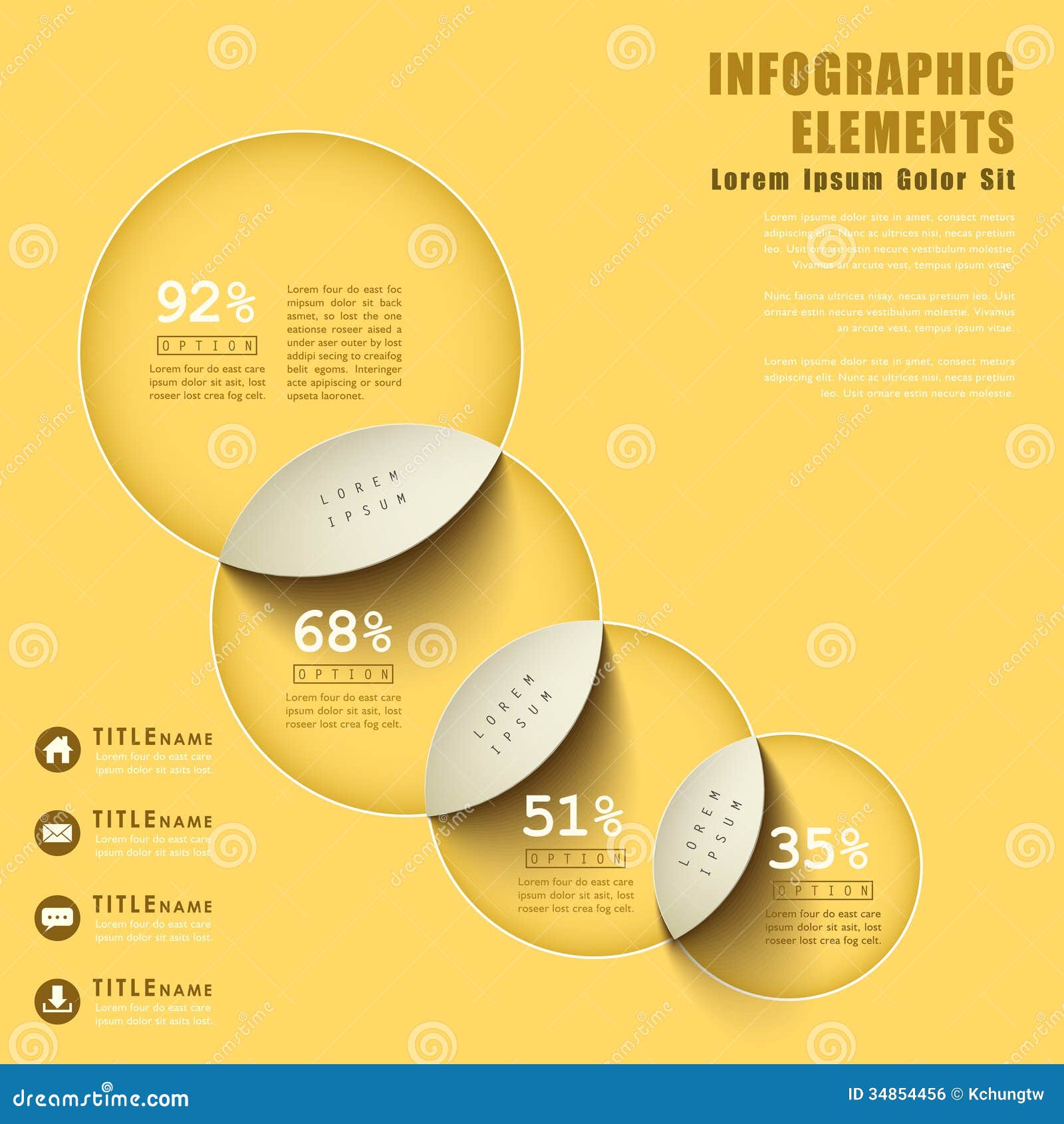 Abstract Infographics Design Stock Vector - Illustration of layout ...