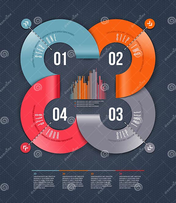 Abstract Infographics Design Stock Vector - Illustration of menu ...