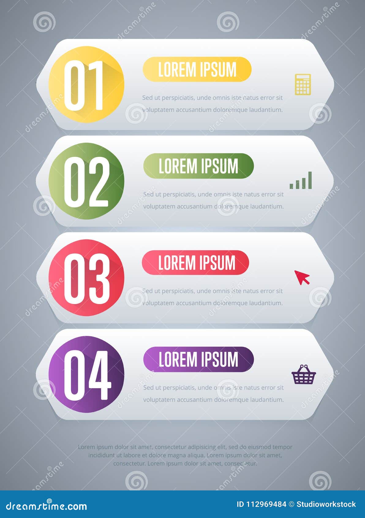 Infographics Elements Template Stock Illustration - Illustration of ...