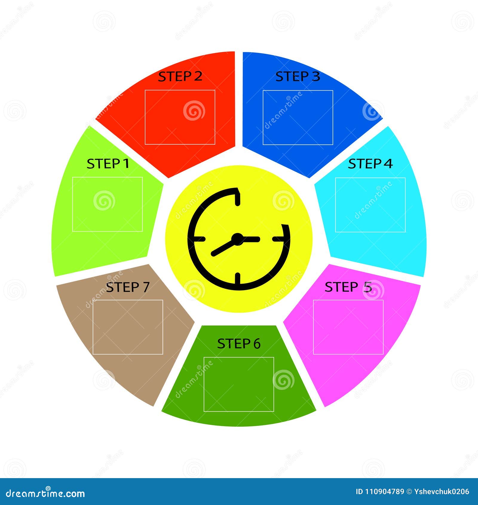 Abstract Infographics Number Options Template Stock Vector ...