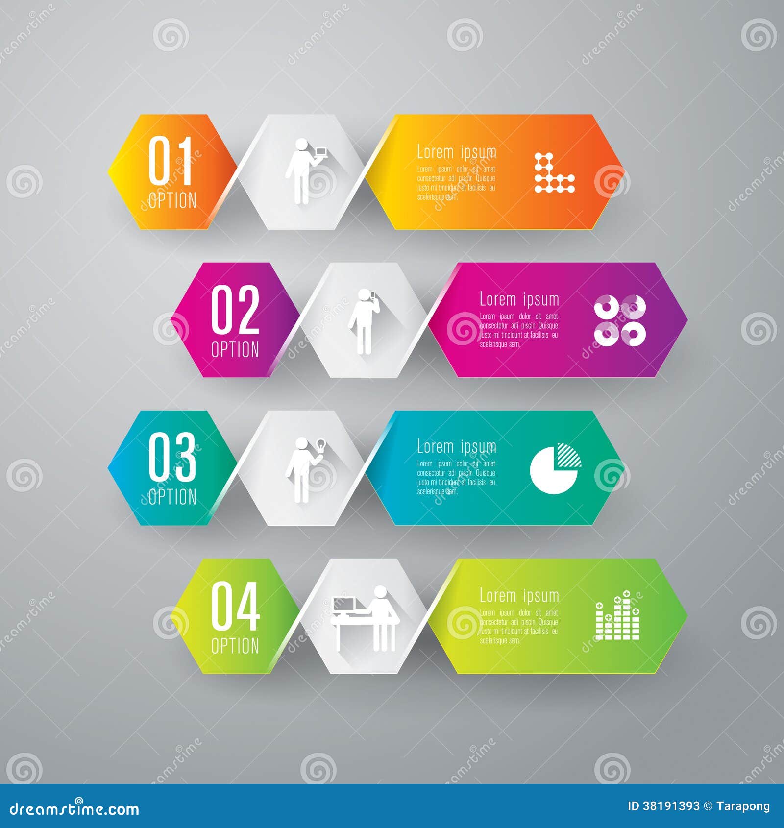Abstract Infographics Template Design. Stock Vector - Illustration of ...