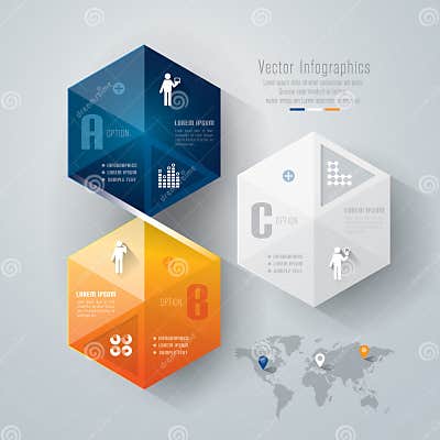 Abstract Infographics Template Design. Stock Vector - Illustration of ...