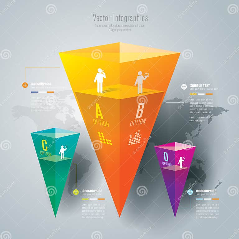 Abstract Infographics Template Design. Stock Vector - Illustration of ...