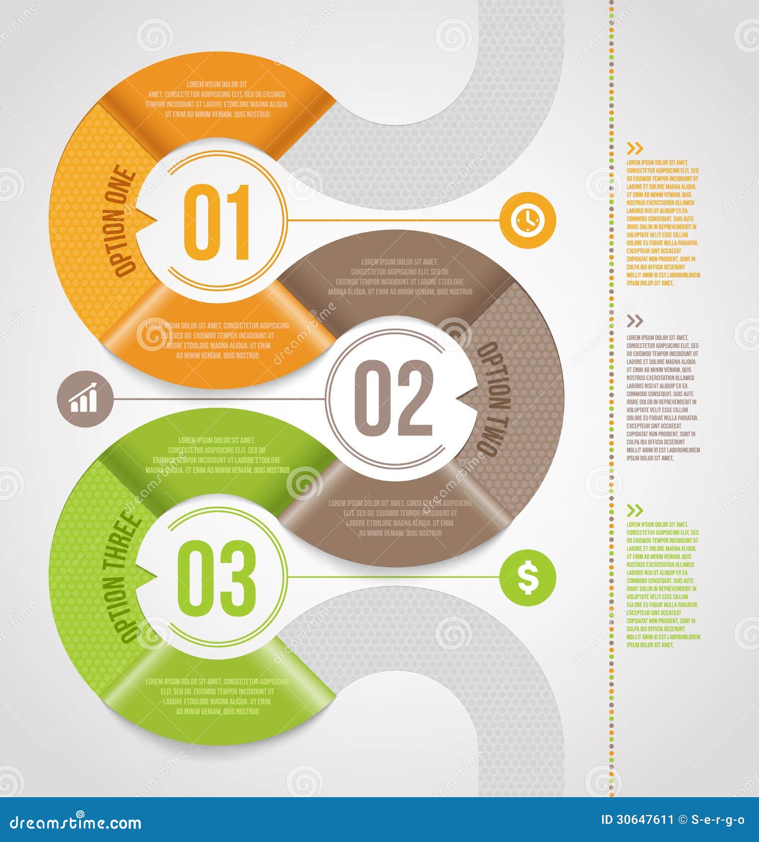 Abstract Infographics Layout Border Template Cartoon Vector ...