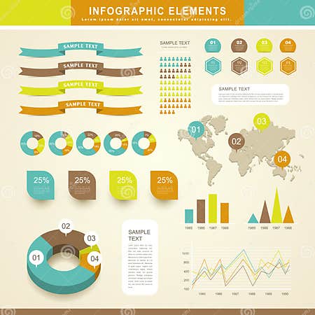 Abstract infographics stock vector. Illustration of brochure - 35970933