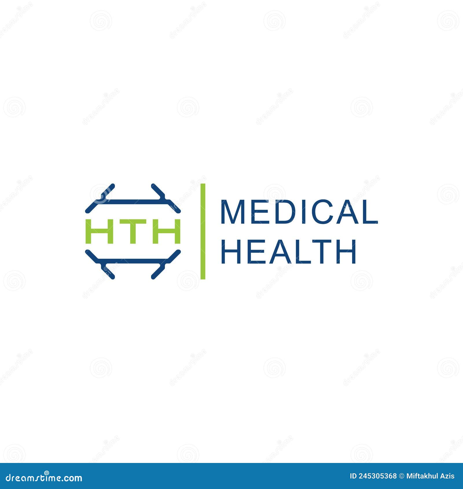 Abstract Initial Letter HTH Isolated with Abstract Plus Logo Stock ...