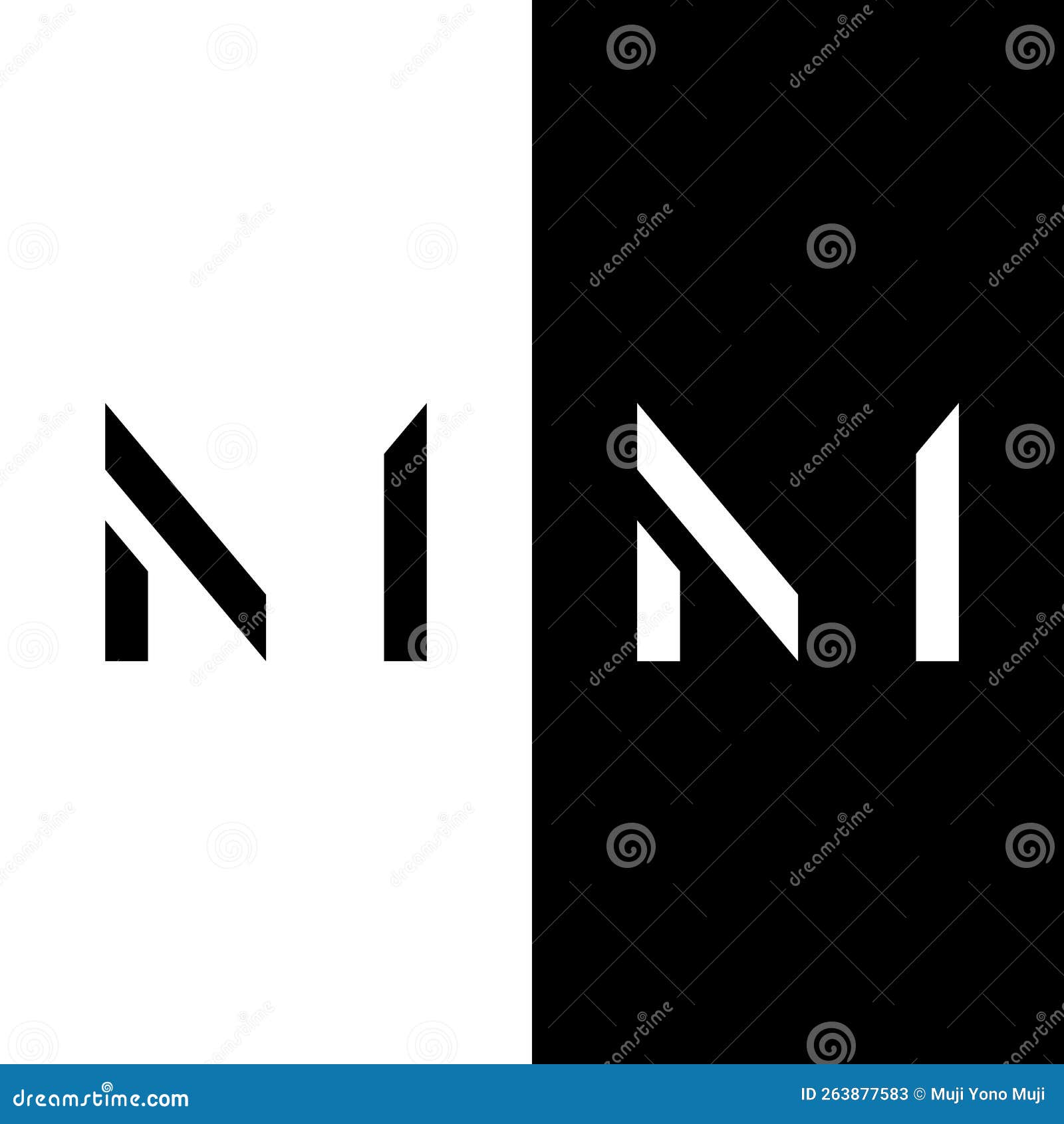 Abstract Initial Template Logo Minimalist Letter M Element.Symbol of ...