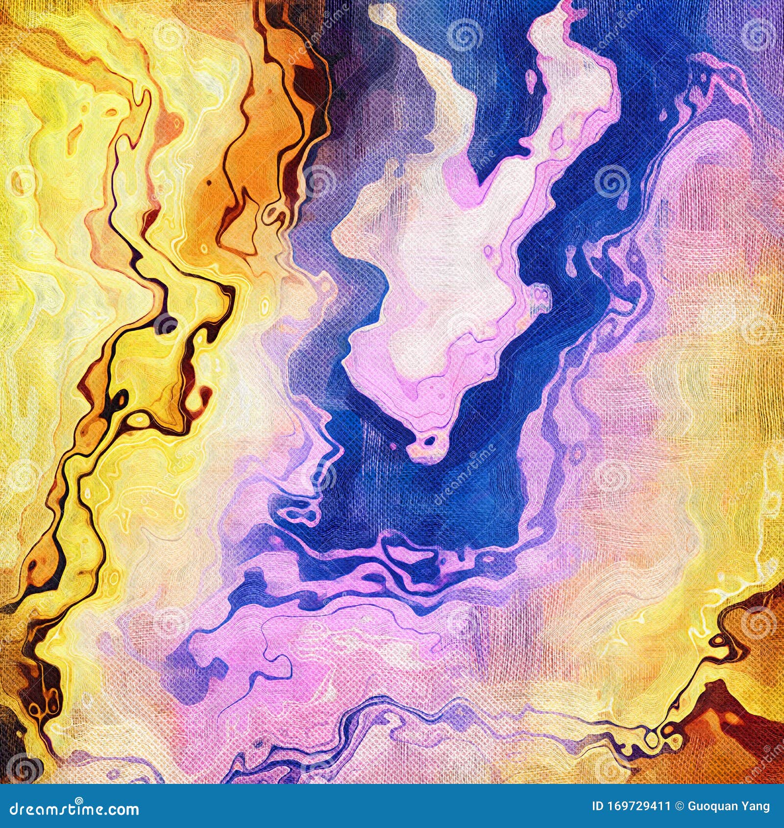 Abstract Ink Line Background Stock Illustration - Illustration of ...