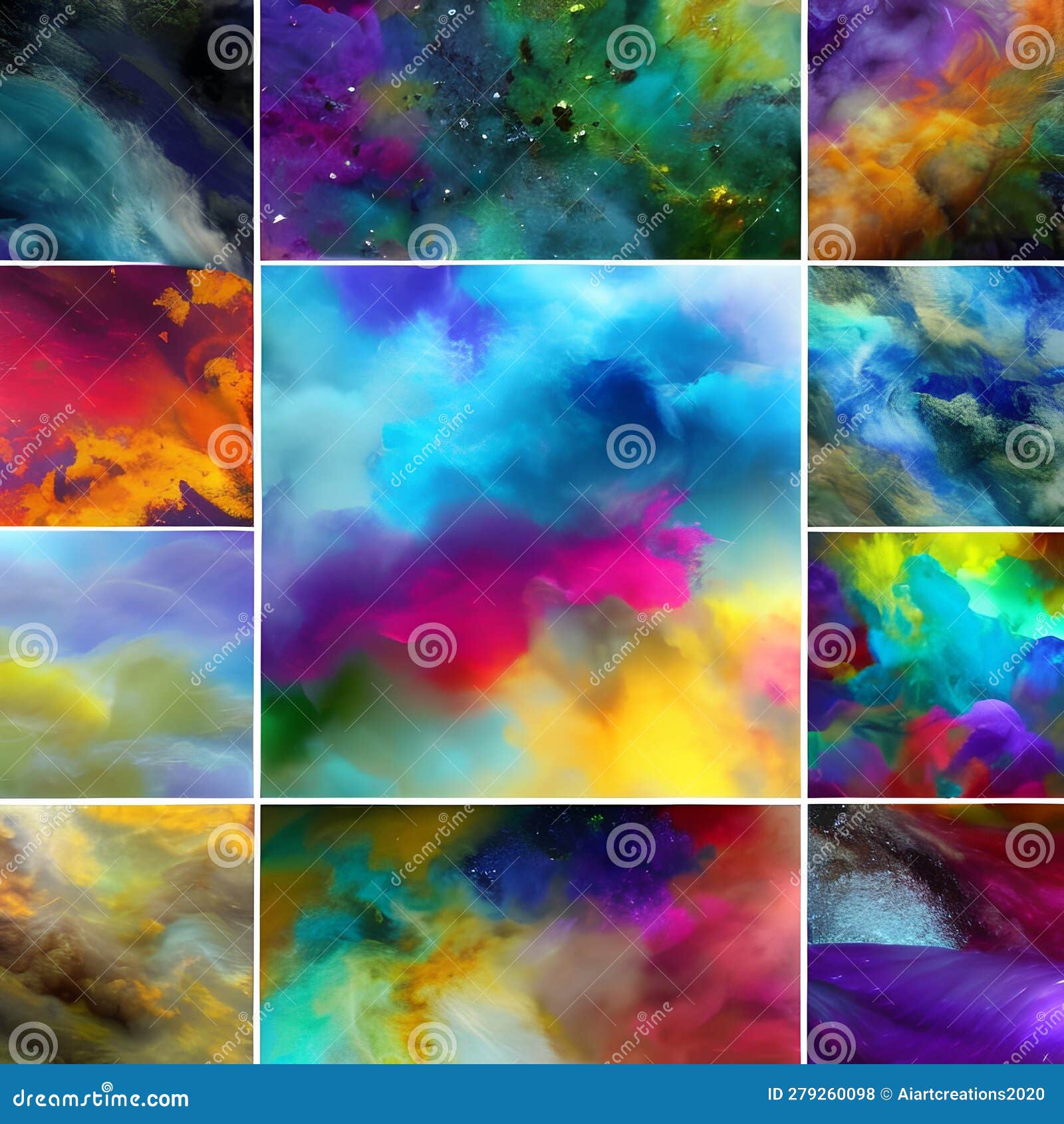 1135 Abstract Ink Blends: a Captivating and Abstract Background ...