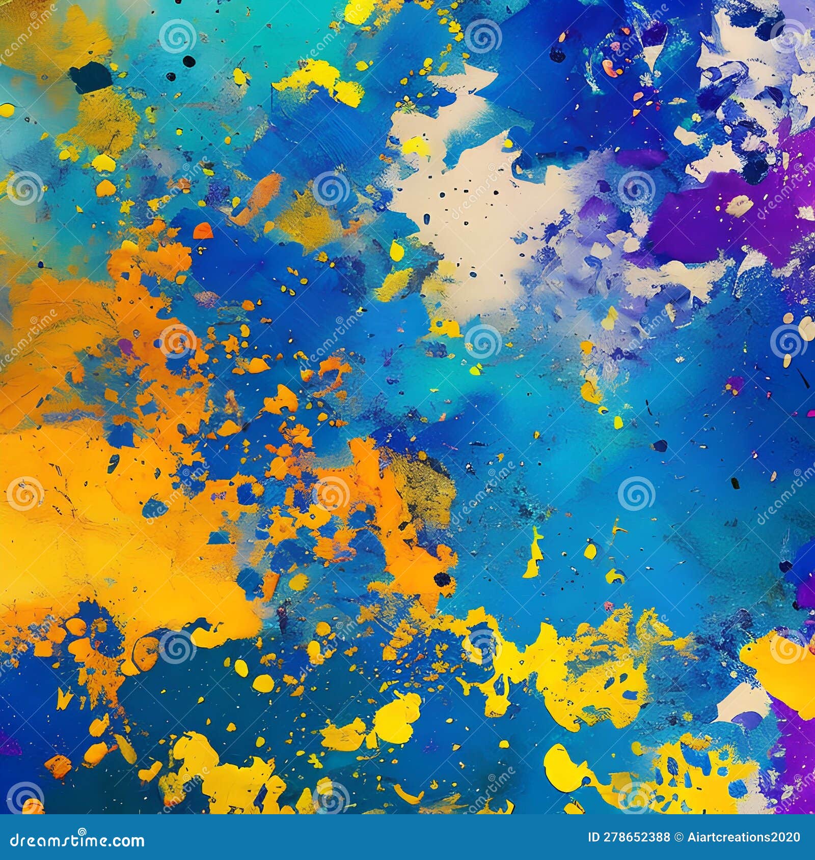 647 Abstract Ink Blotches: an Artistic and Expressive Background ...