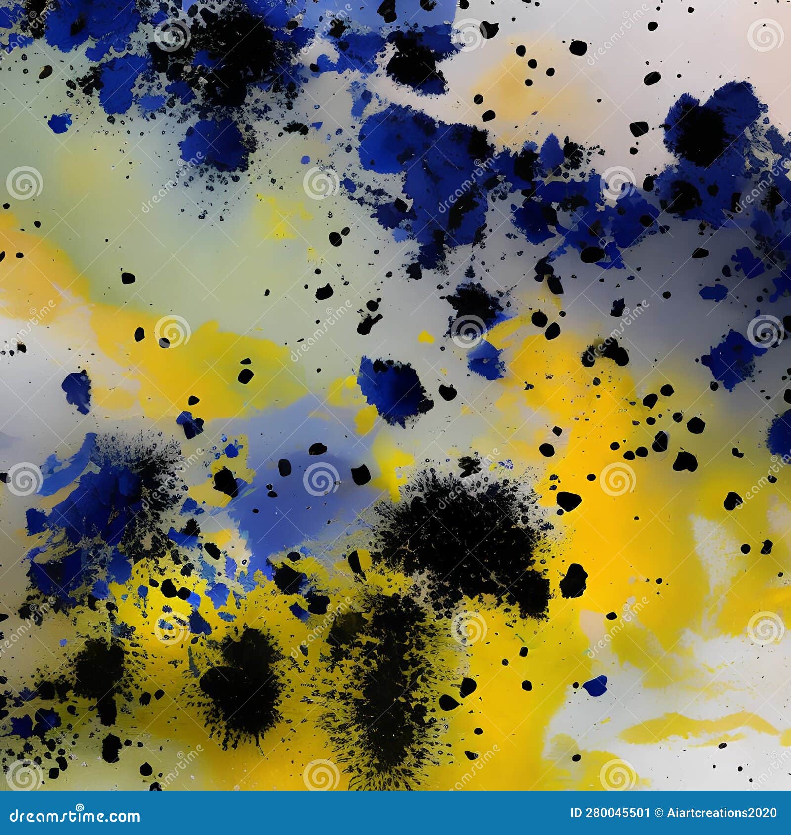 1641 Abstract Ink Blots: an Artistic and Abstract Background Featuring ...