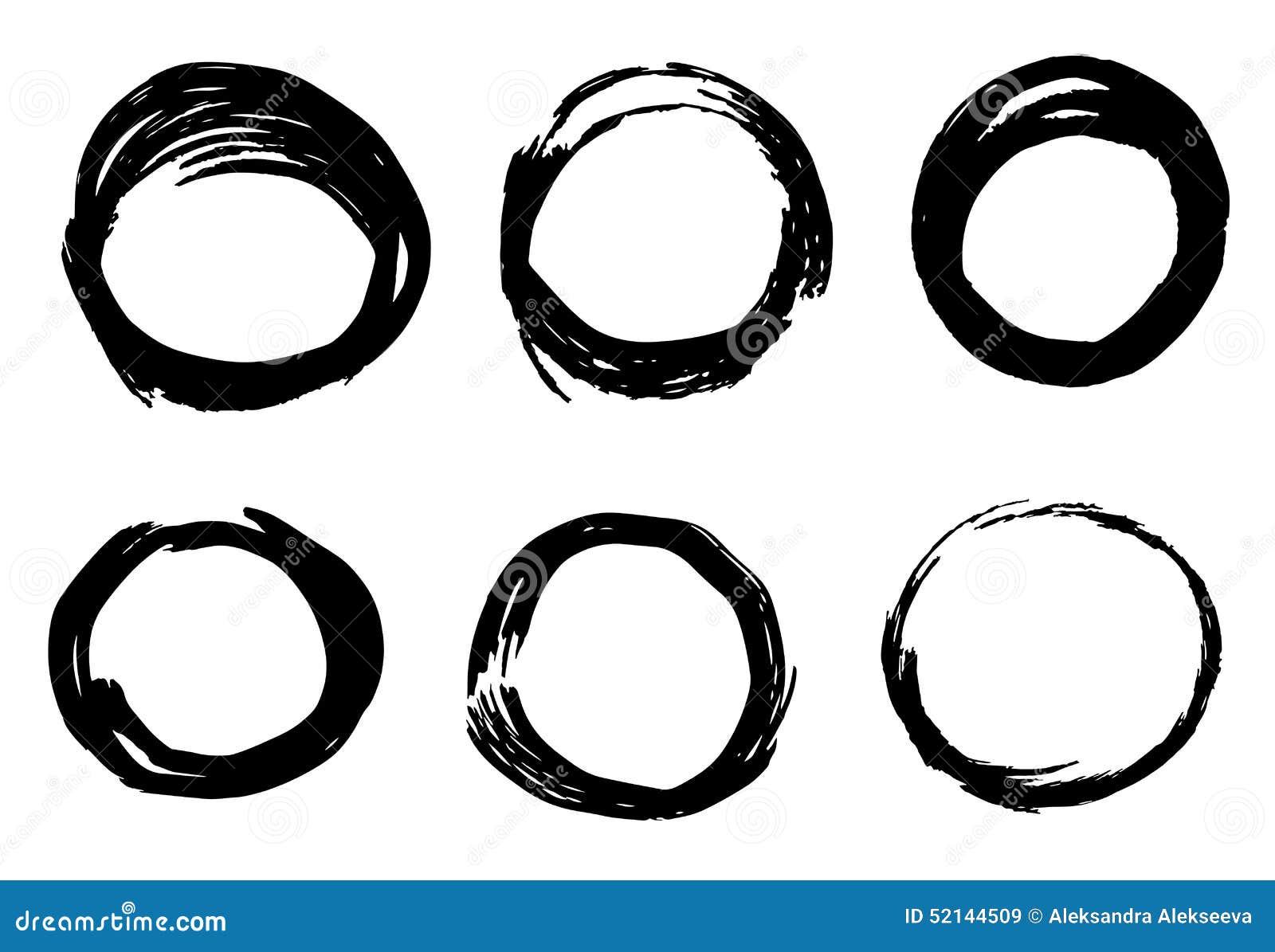 Abstract Ink Circles Texture Vector Stock Vector - Illustration of grey ...