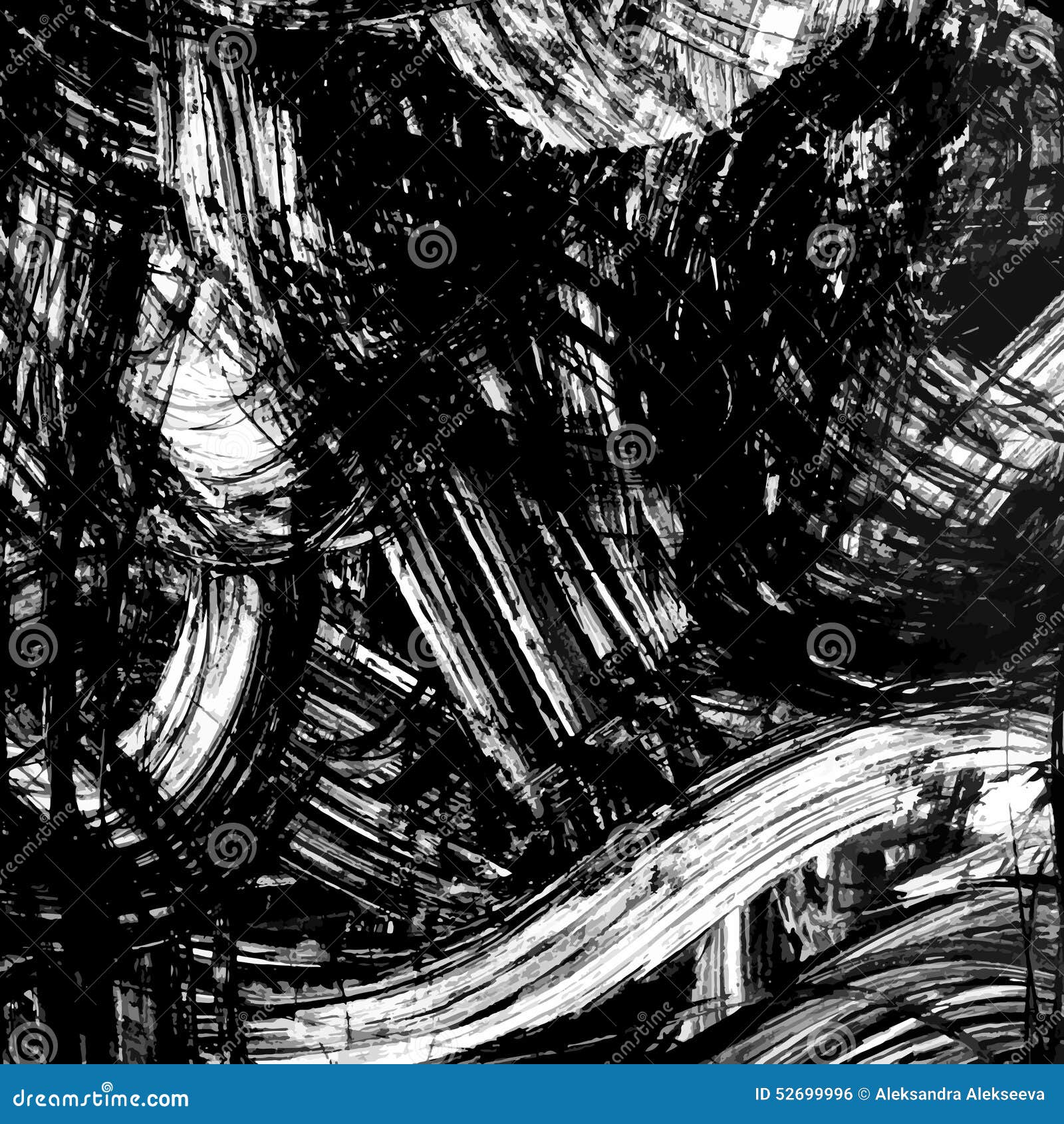 Abstract Ink Grunge Texture Vector Stock Vector - Illustration of ...