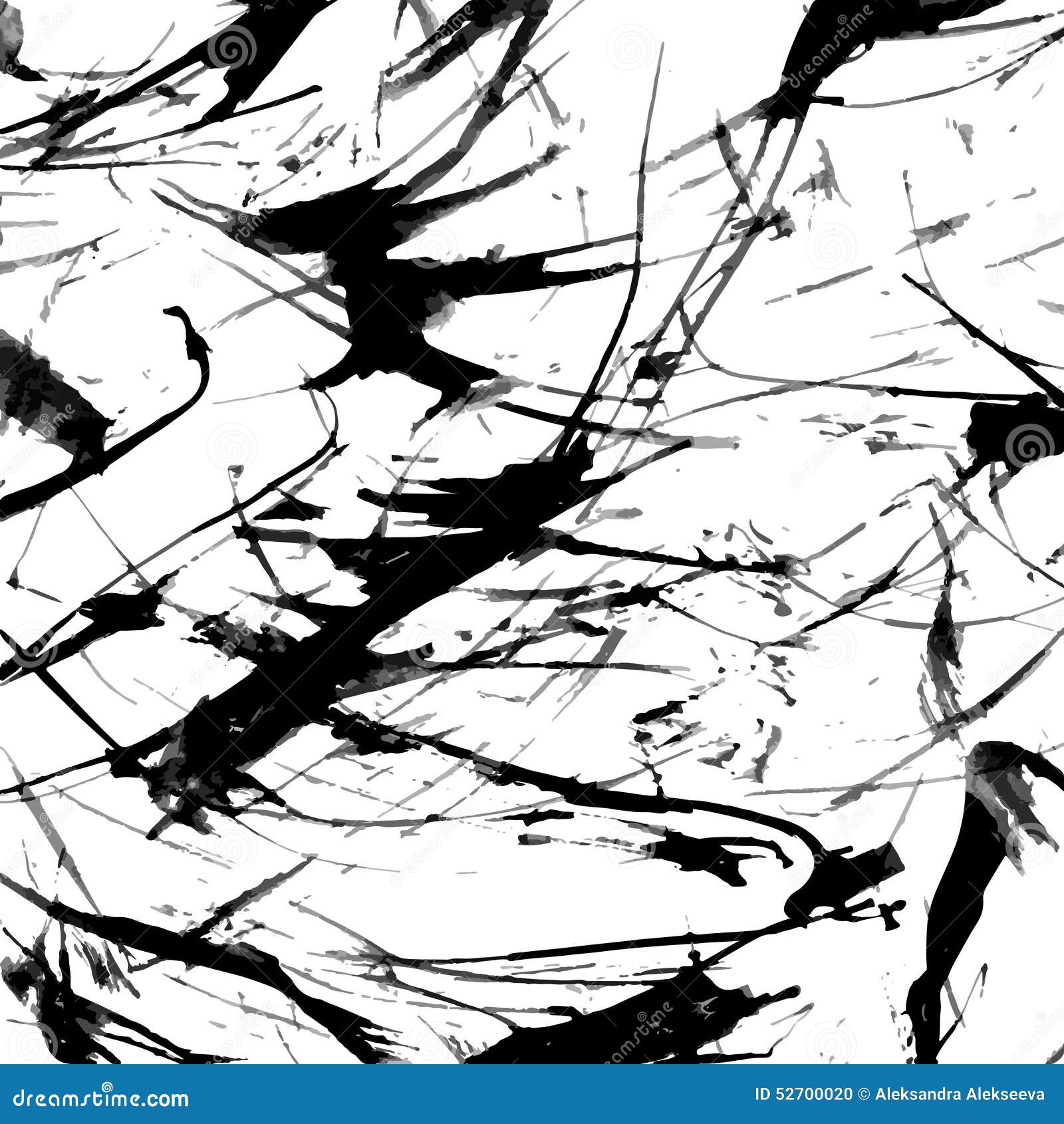 Abstract Ink Grunge Texture Vector Stock Vector - Illustration of grey ...