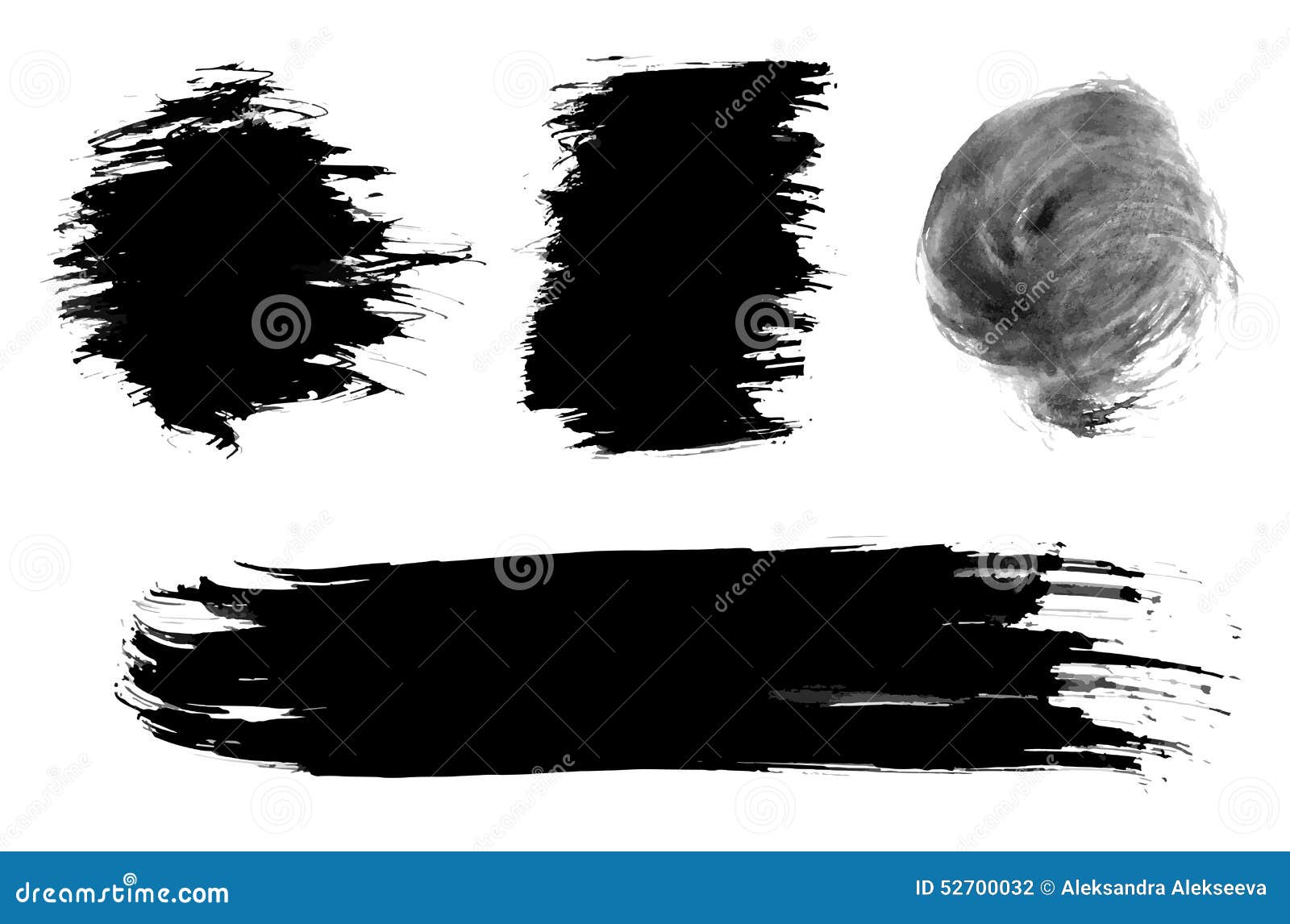 Abstract Ink Grunge Texture Vector Stock Vector - Illustration of ...