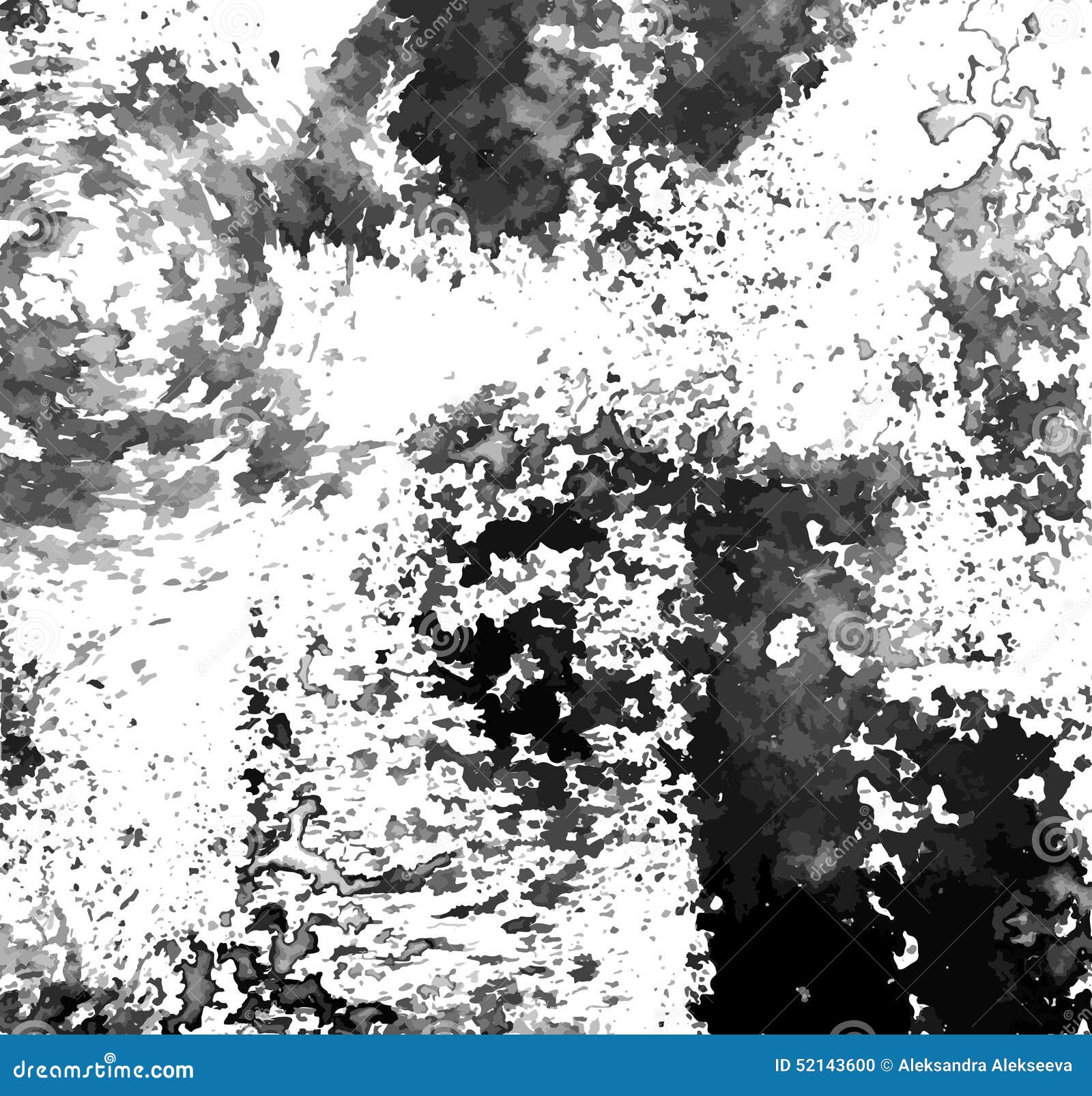 Abstract Ink Grunge Texture Vector Stock Vector - Illustration of ...