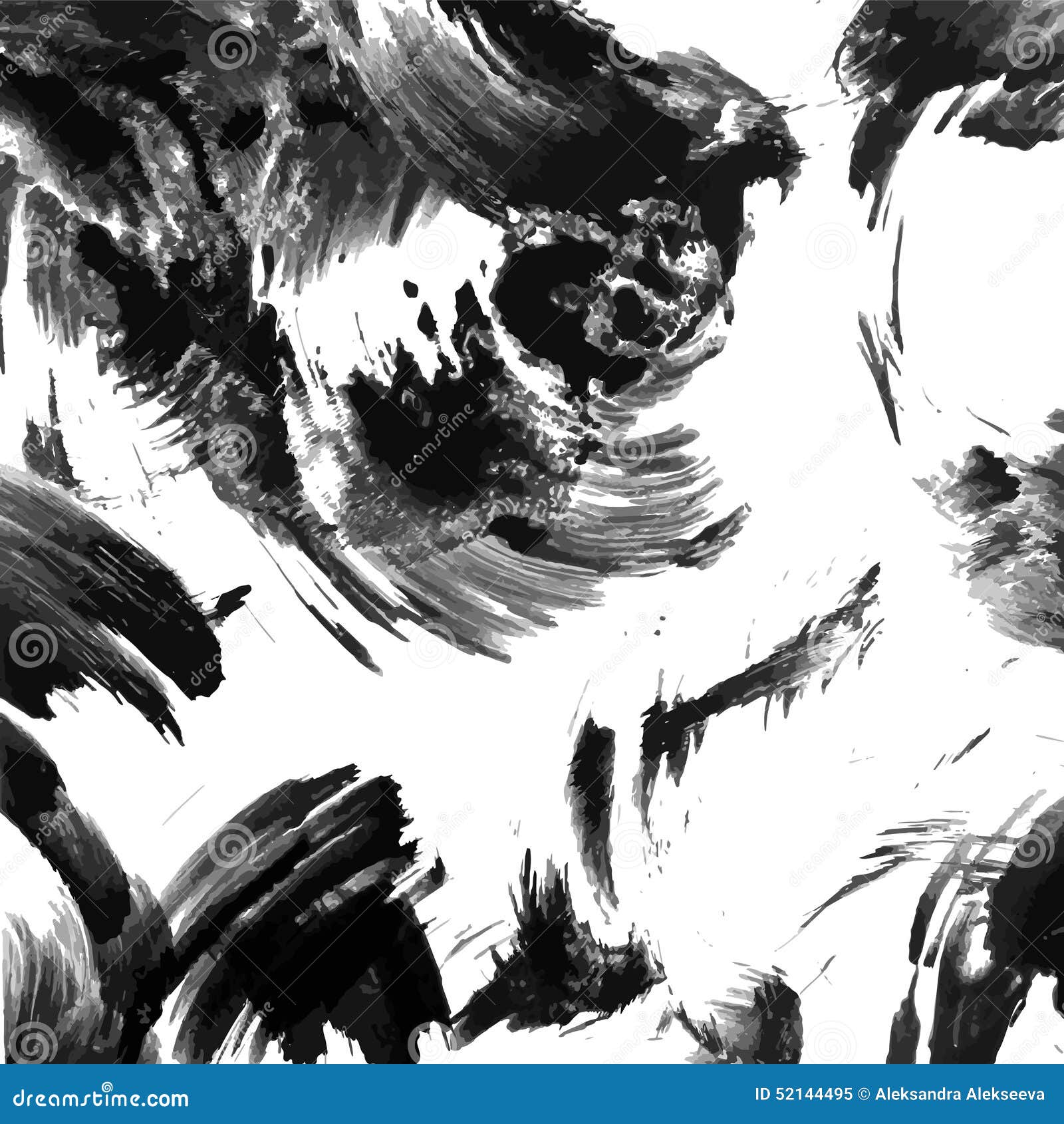 Abstract Ink Grunge Texture Vector Stock Vector - Illustration of ...