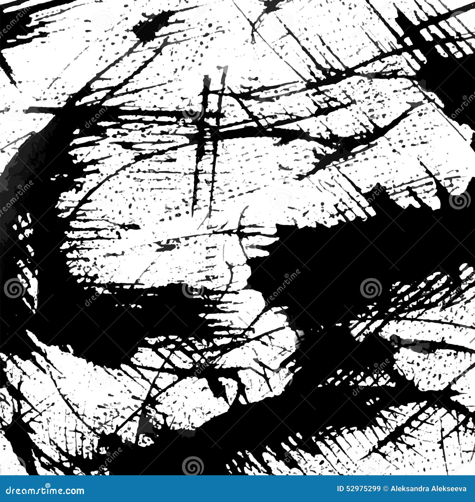 Abstract Ink Grunge Texture Vector Stock Vector - Illustration of ...