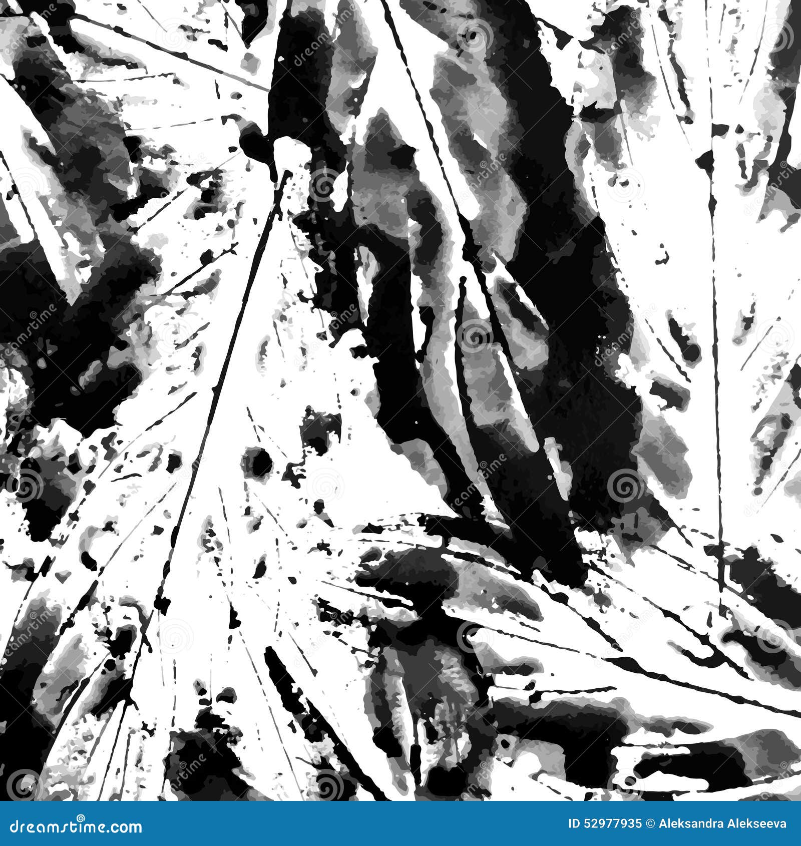 Abstract Ink Grunge Texture Vector Stock Vector - Illustration of ...