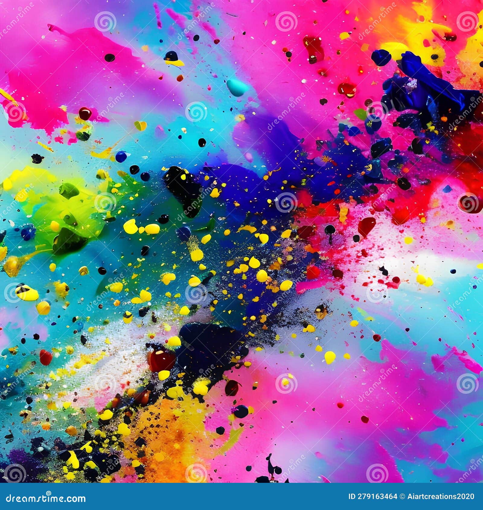 924 Abstract Ink Splashes: an Artistic and Expressive Background ...