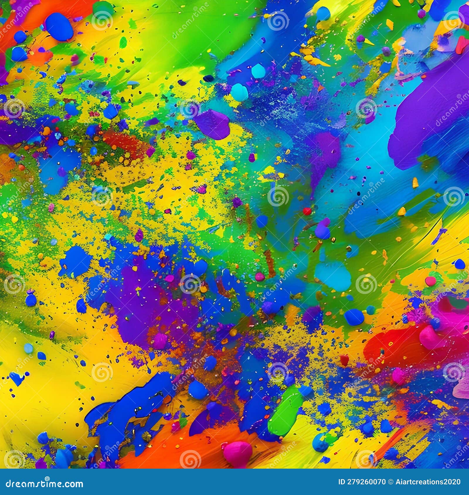 1086 Abstract Ink Splatters: a Vibrant and Expressive Background ...