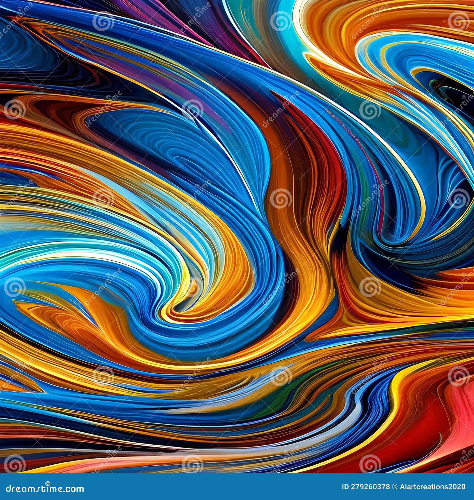 1115 Abstract Ink Swirls: a Captivating and Abstract Background ...