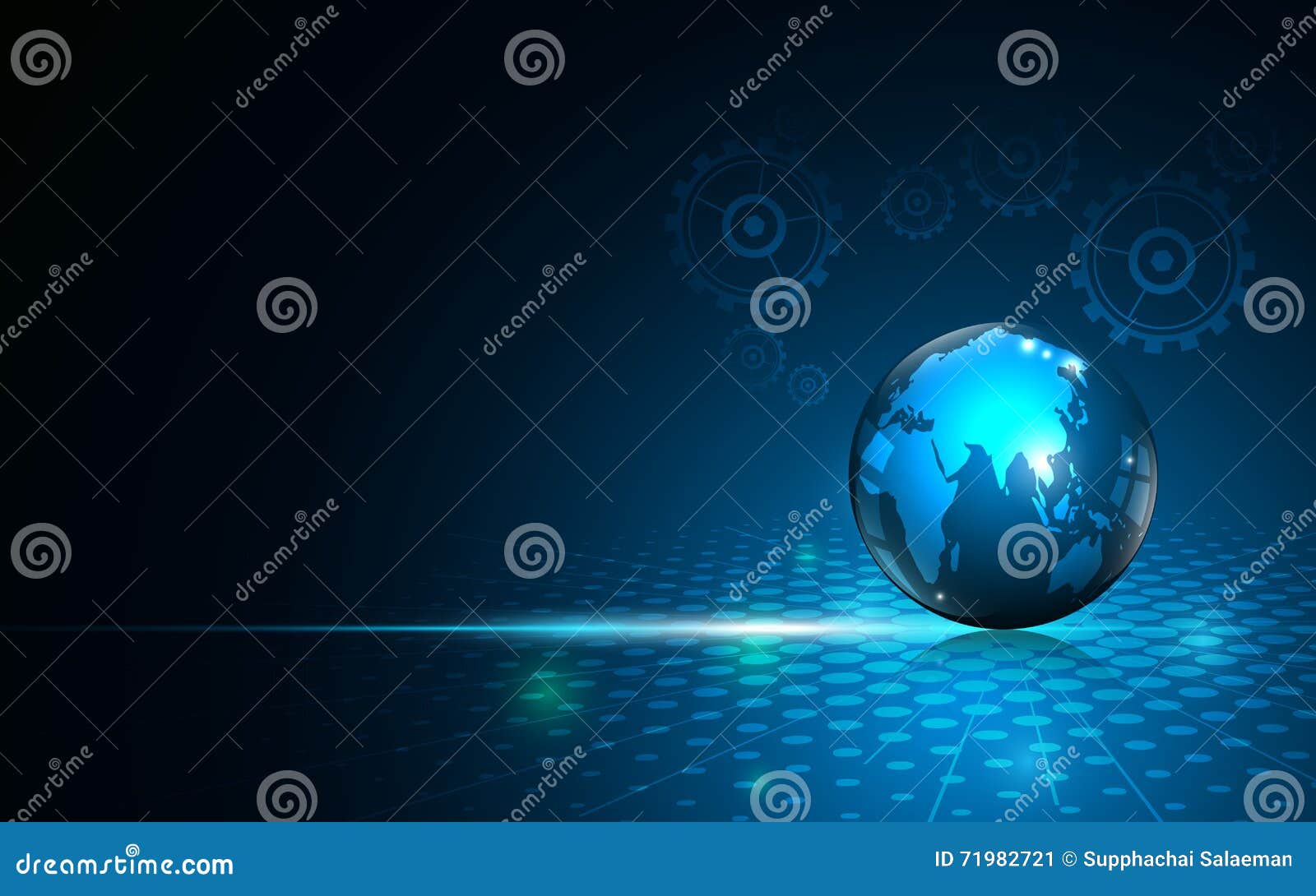 Abstract Innovation Technology Background Vector Illustration ...