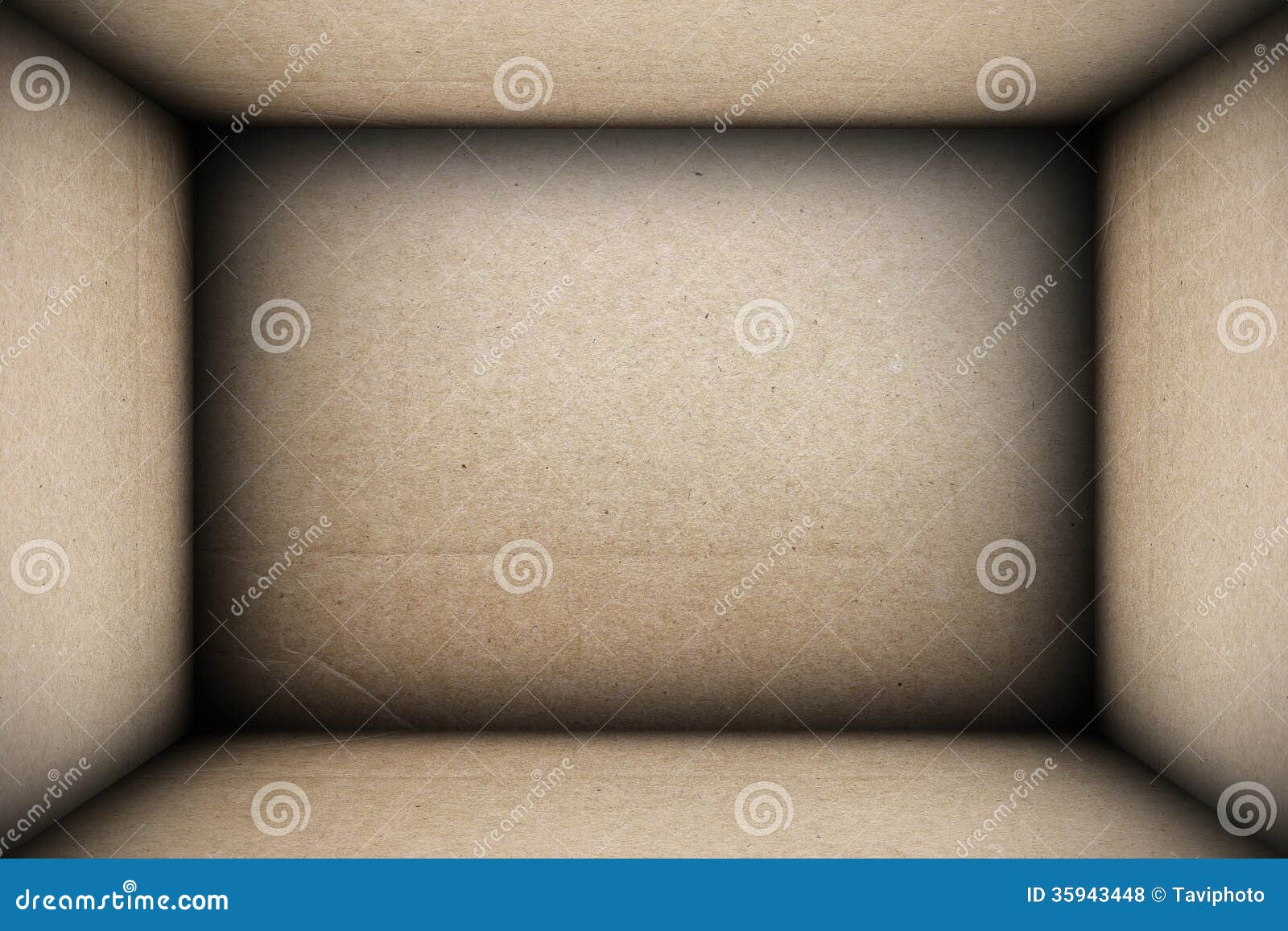 Abstract Interior of Cartoon Box Stock Illustration - Illustration of ...