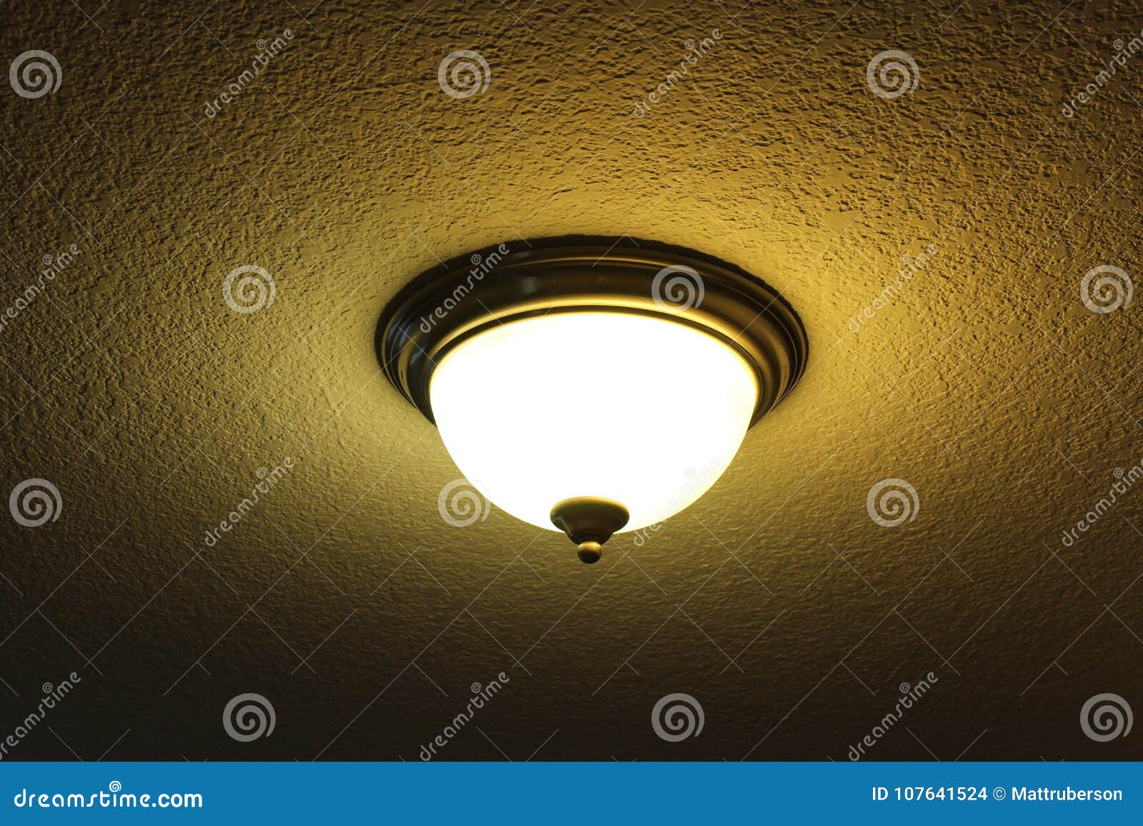 Abstract Interior Light Fixture with Shadow Effect Stock Photo - Image ...