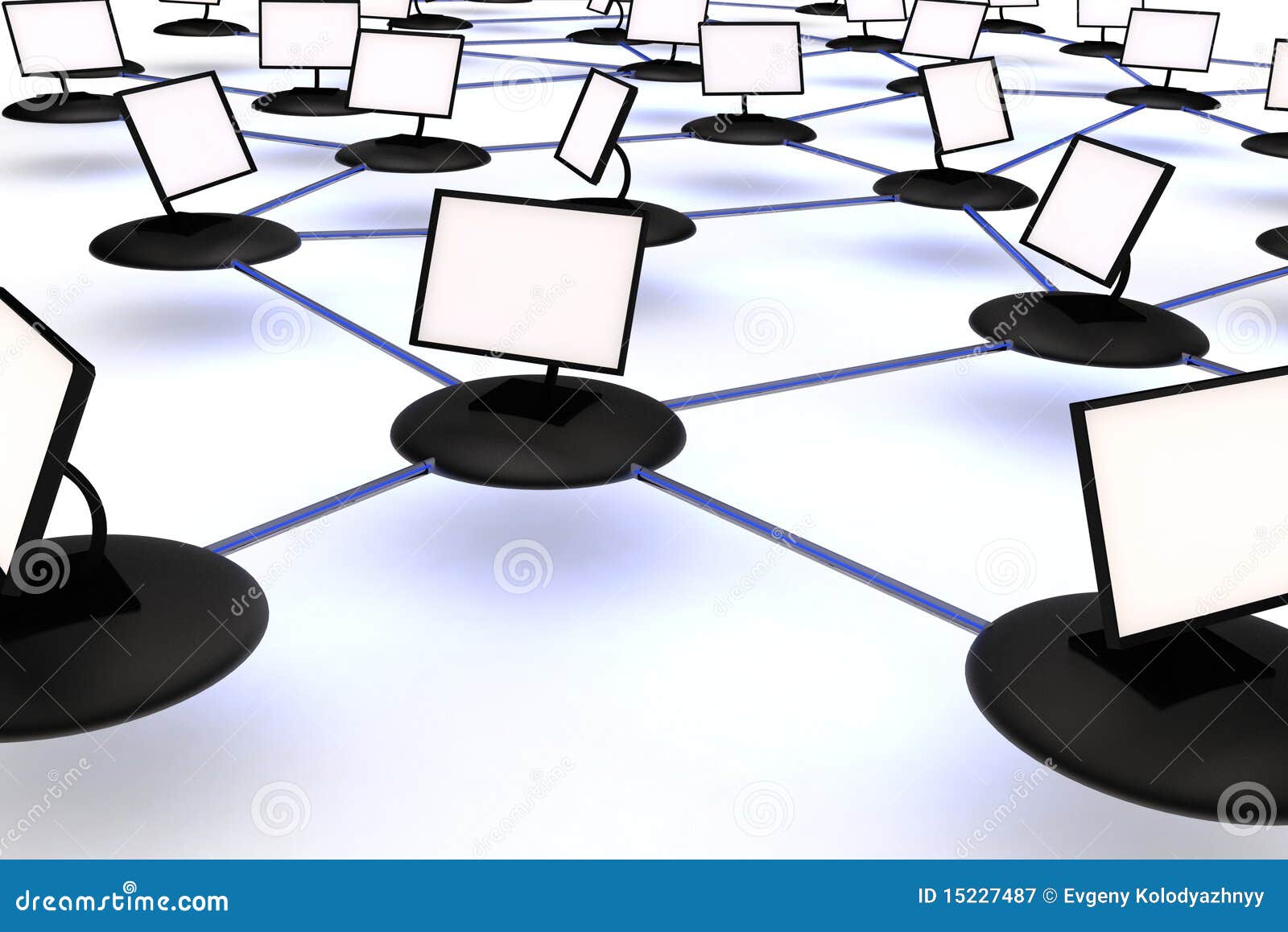 Abstract internet stock illustration. Illustration of link - 15227487