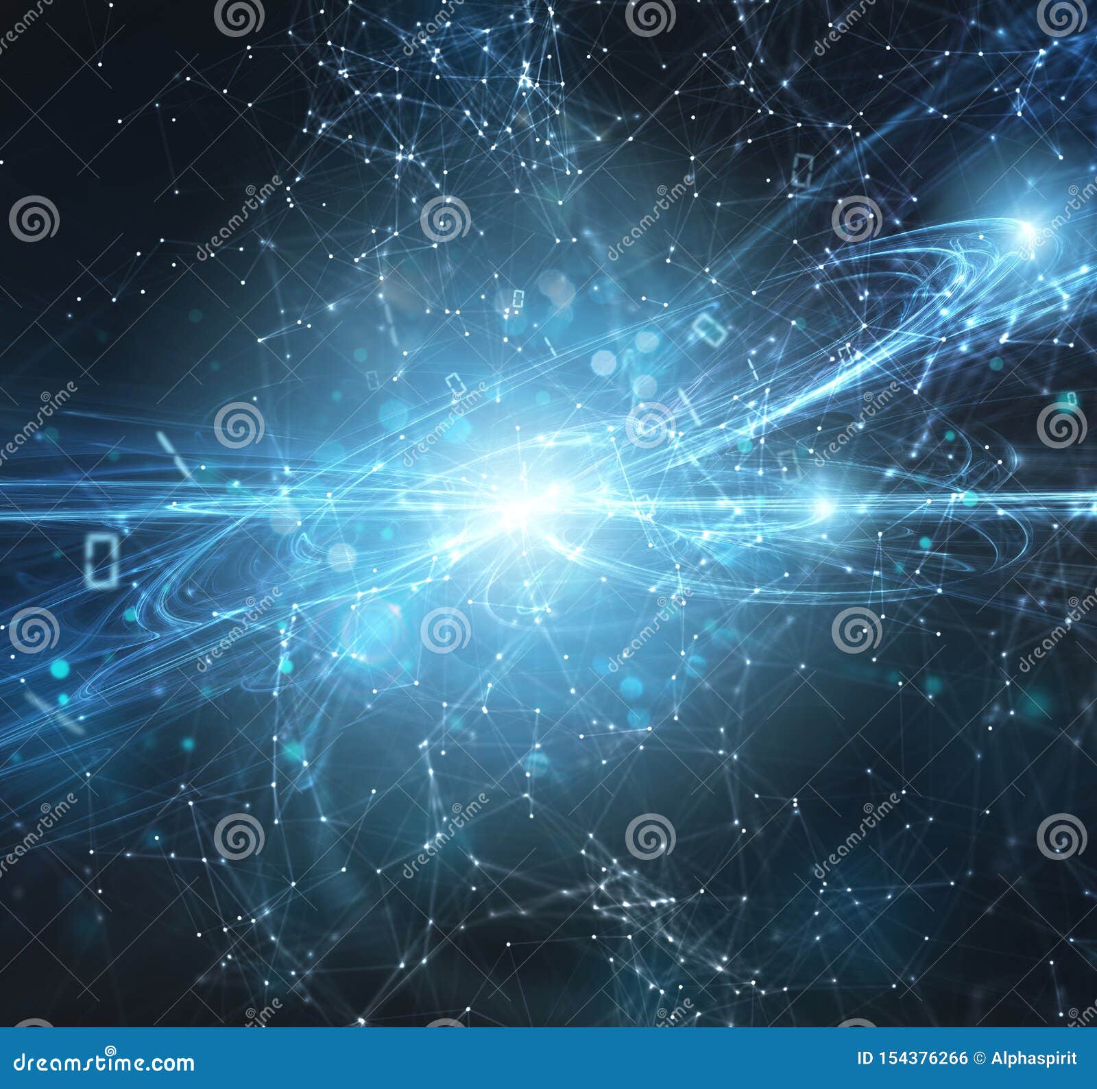 Abstract Internet Connection Network Background with Motion Effects ...