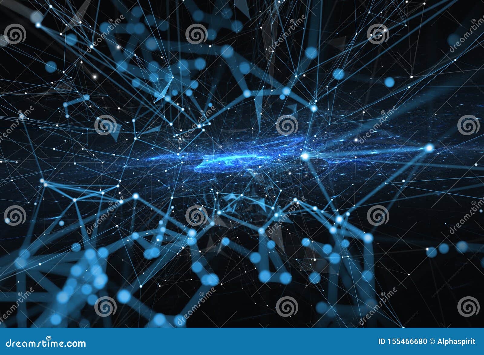 Abstract Internet Connection Network Background with Motion Effects ...
