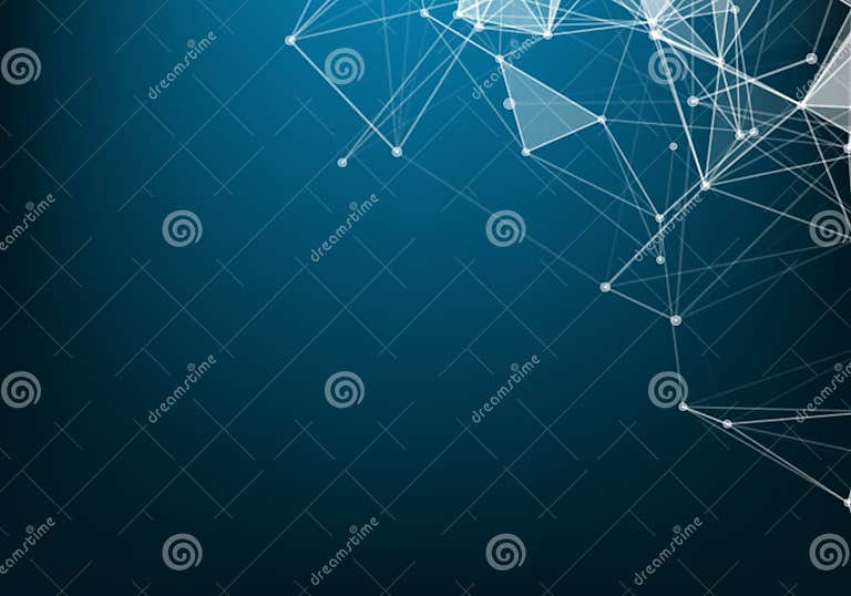 Abstract Internet Connection and Technology Graphic Design. Background ...