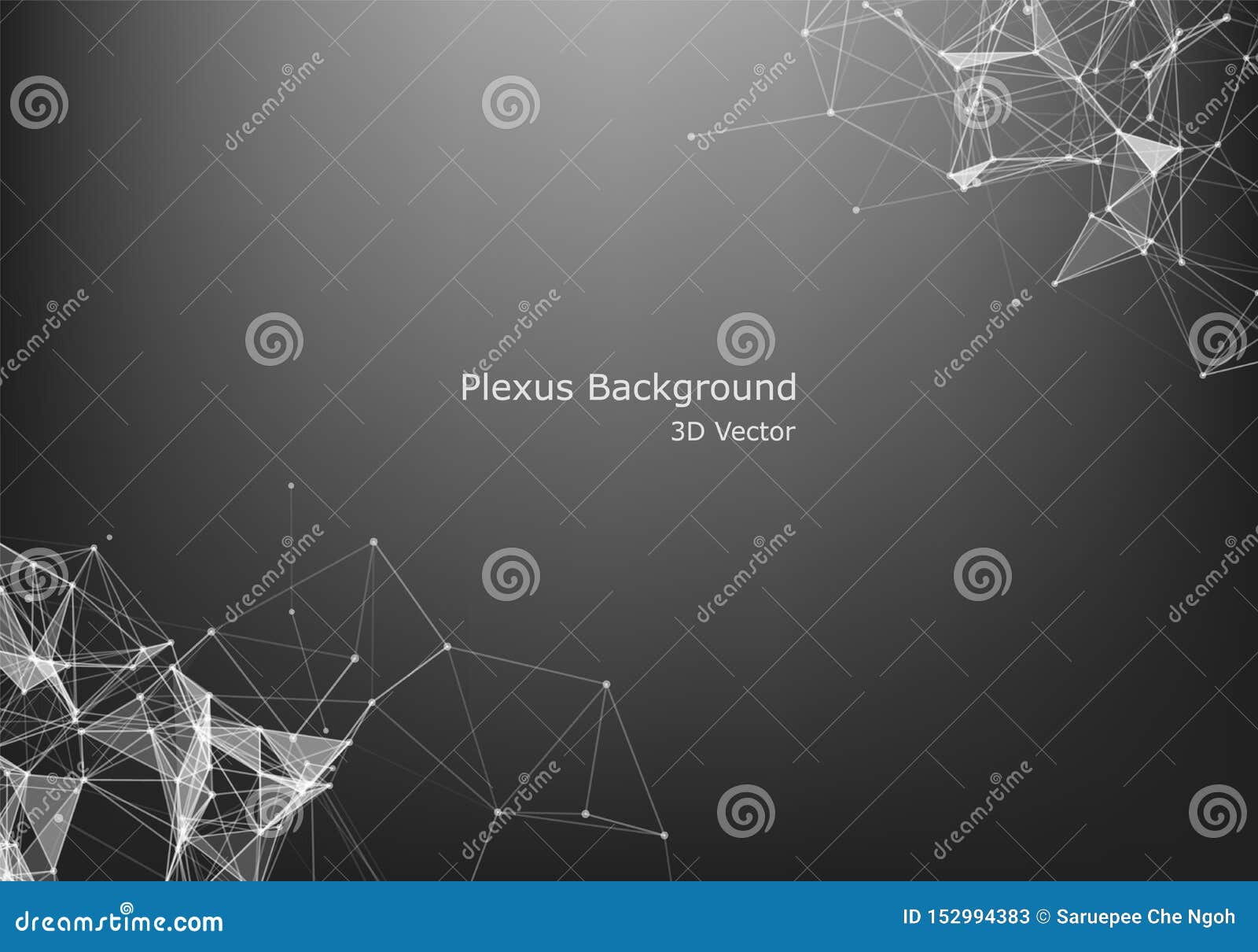Abstract Internet Connection and Technology Graphic Design. Polygonal ...