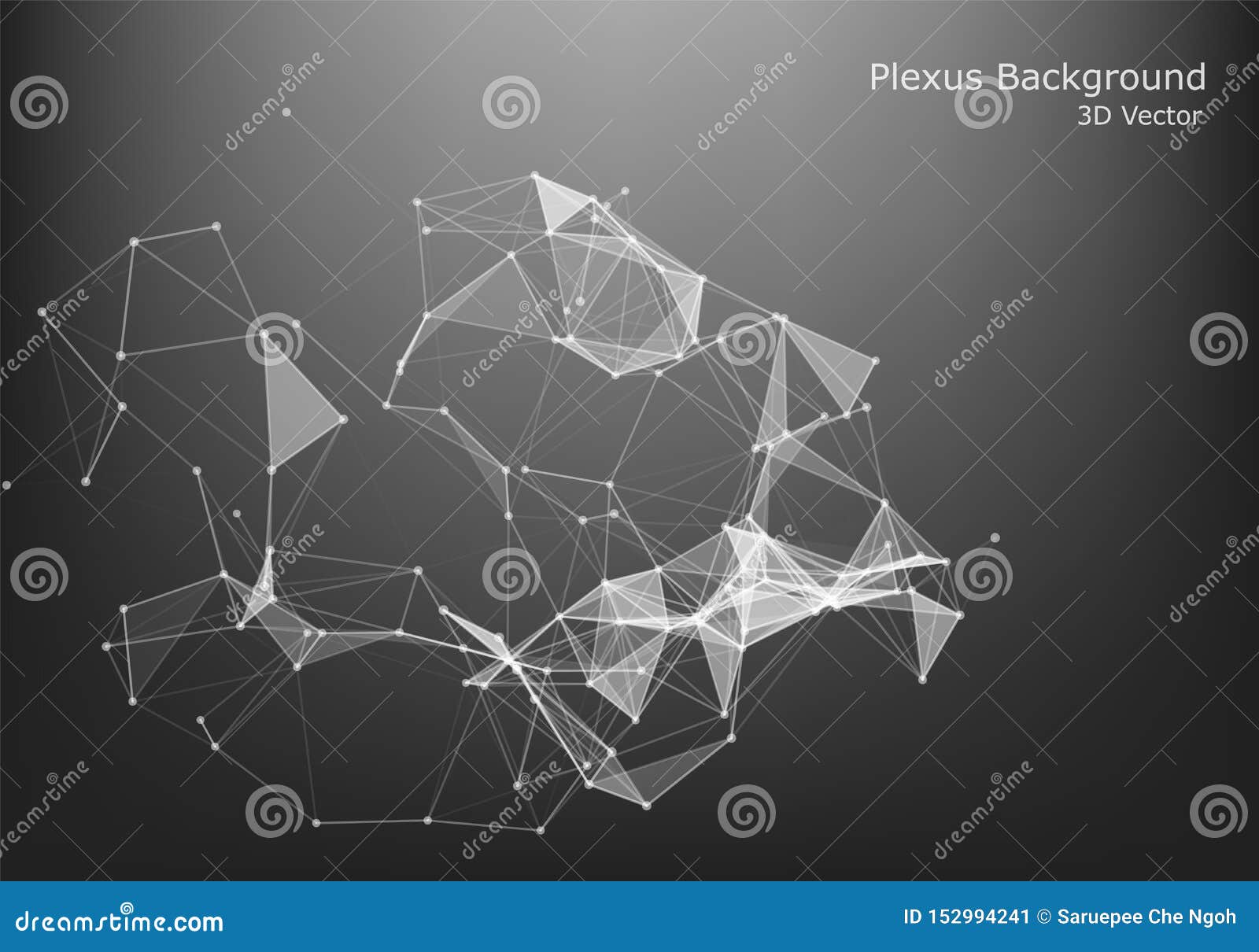 Abstract Internet Connection and Technology Graphic Design. Polygonal ...