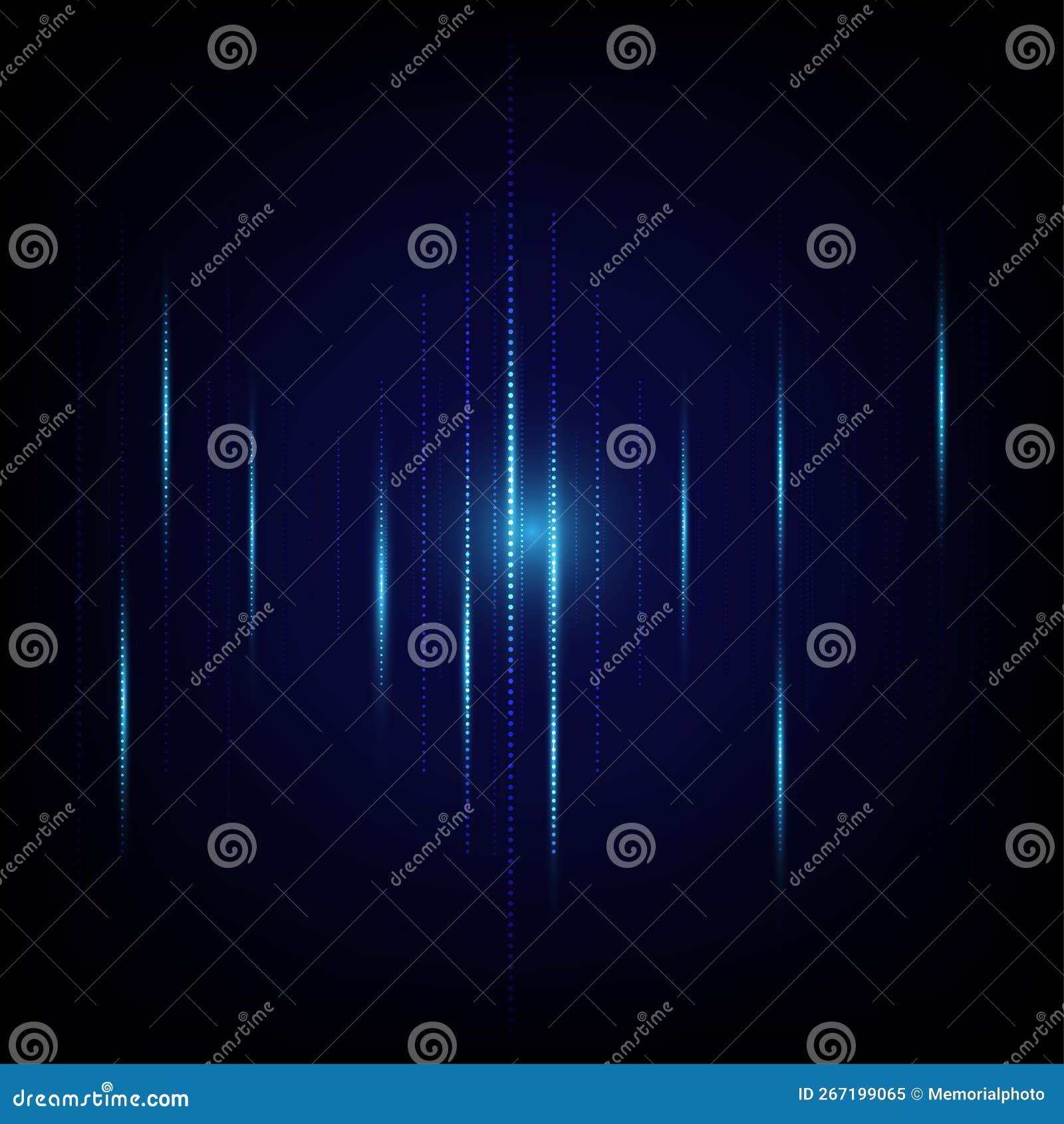 Abstract Internet Signal Blue Light, Communication Technology ...