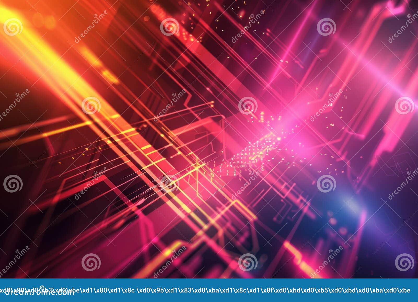 Abstract Internet Technology Fiber Optic Background Stock Illustration ...