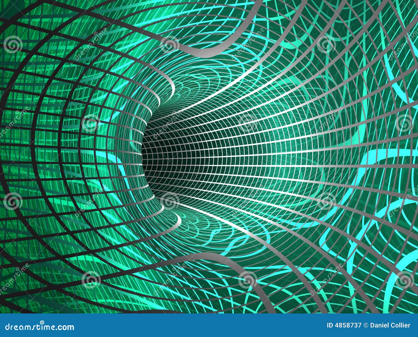 Abstract Internet Vortex stock illustration. Illustration of symbol ...